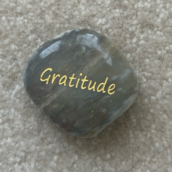 Other | Gratitude Stone | Poshmark